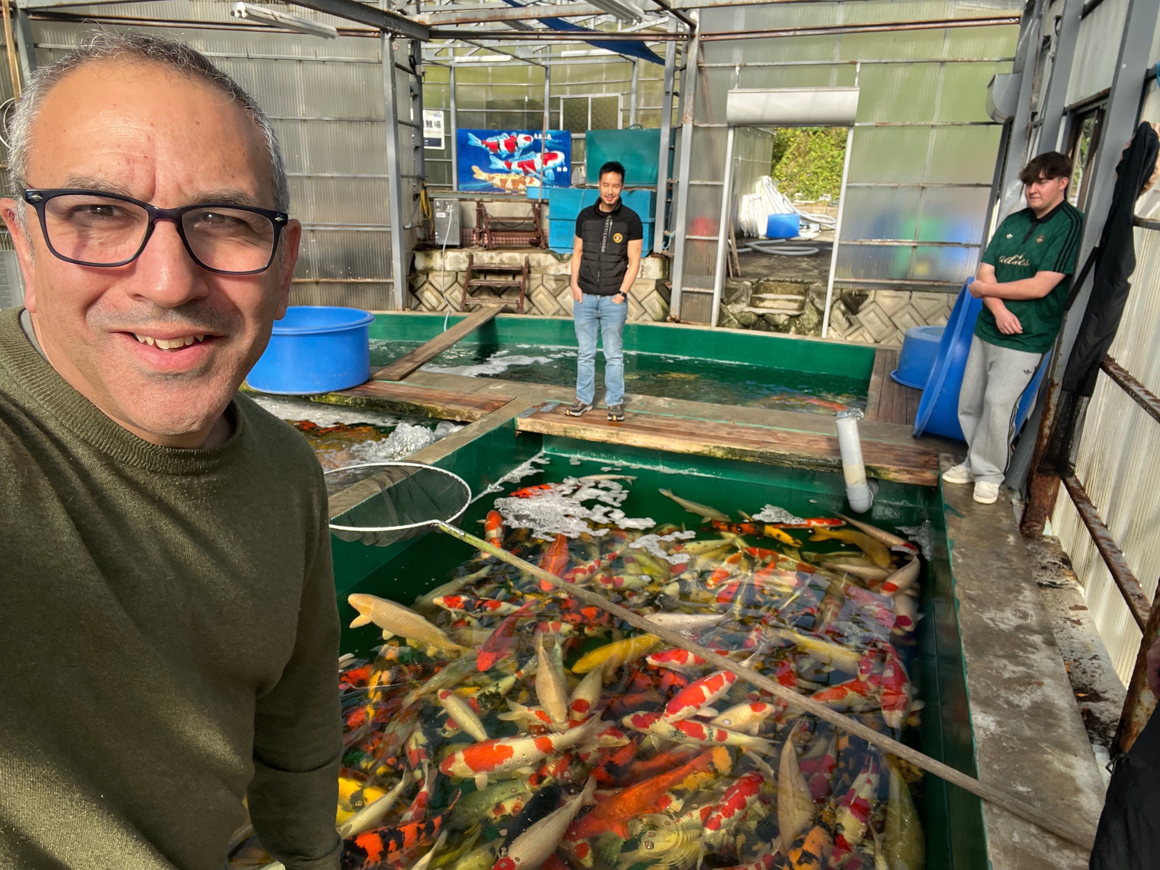 Day 1 - Japan Trip November 2025 – Byer Koi Farm