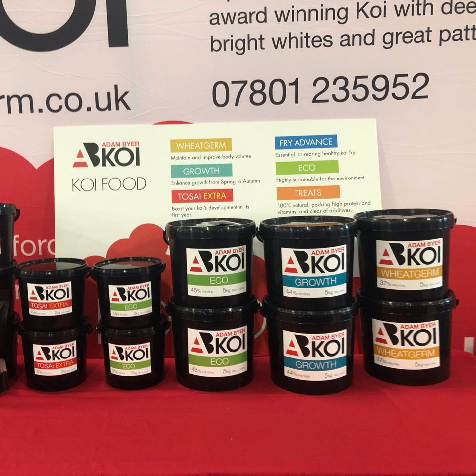 Koi Food - Vital Nutrition for Koi Carp Fish Health, Colour & Growth ...